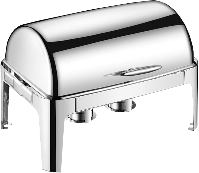 Rechaud supreme retangular inox 9l tampa basculante gp704 - Casa e Bar